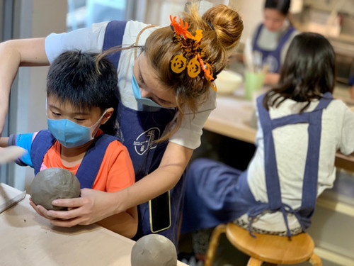 Children Ceramics Class | Half Corner Studio