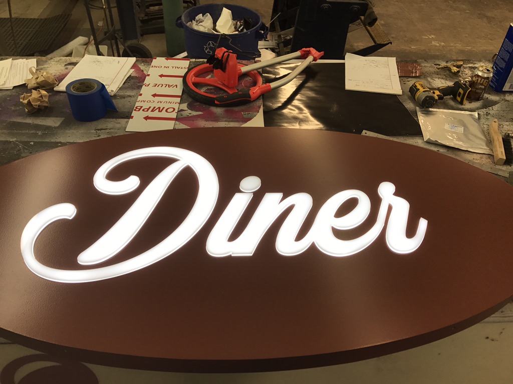 Acrylic Push Thru | poconosigncompany-1