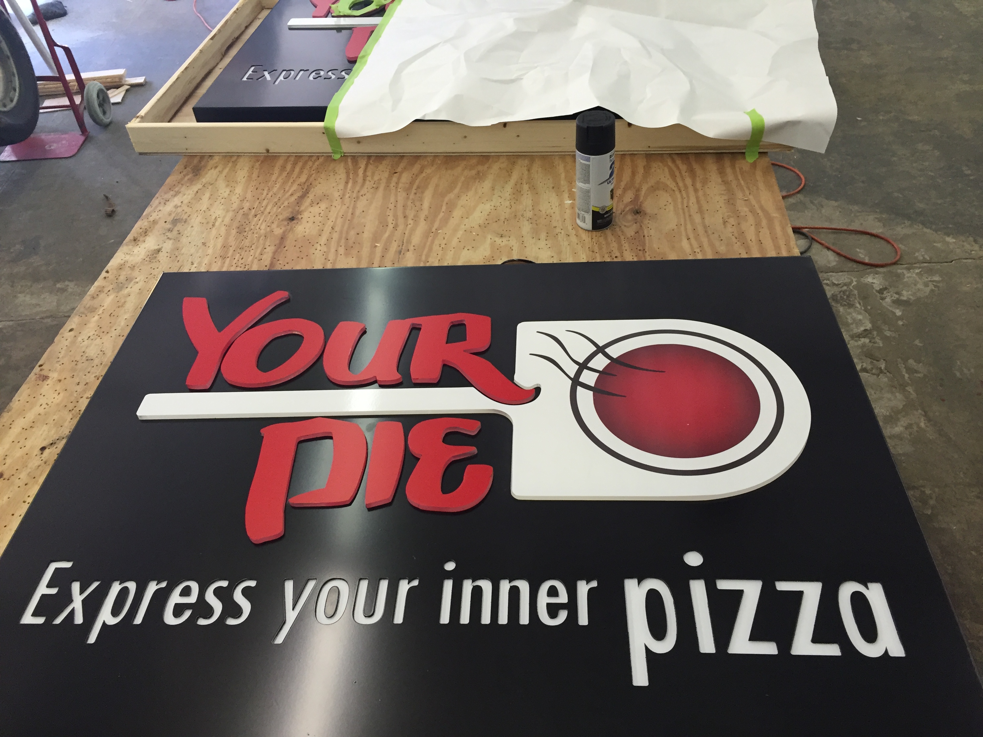 Acrylic Push Thru | poconosigncompany-1