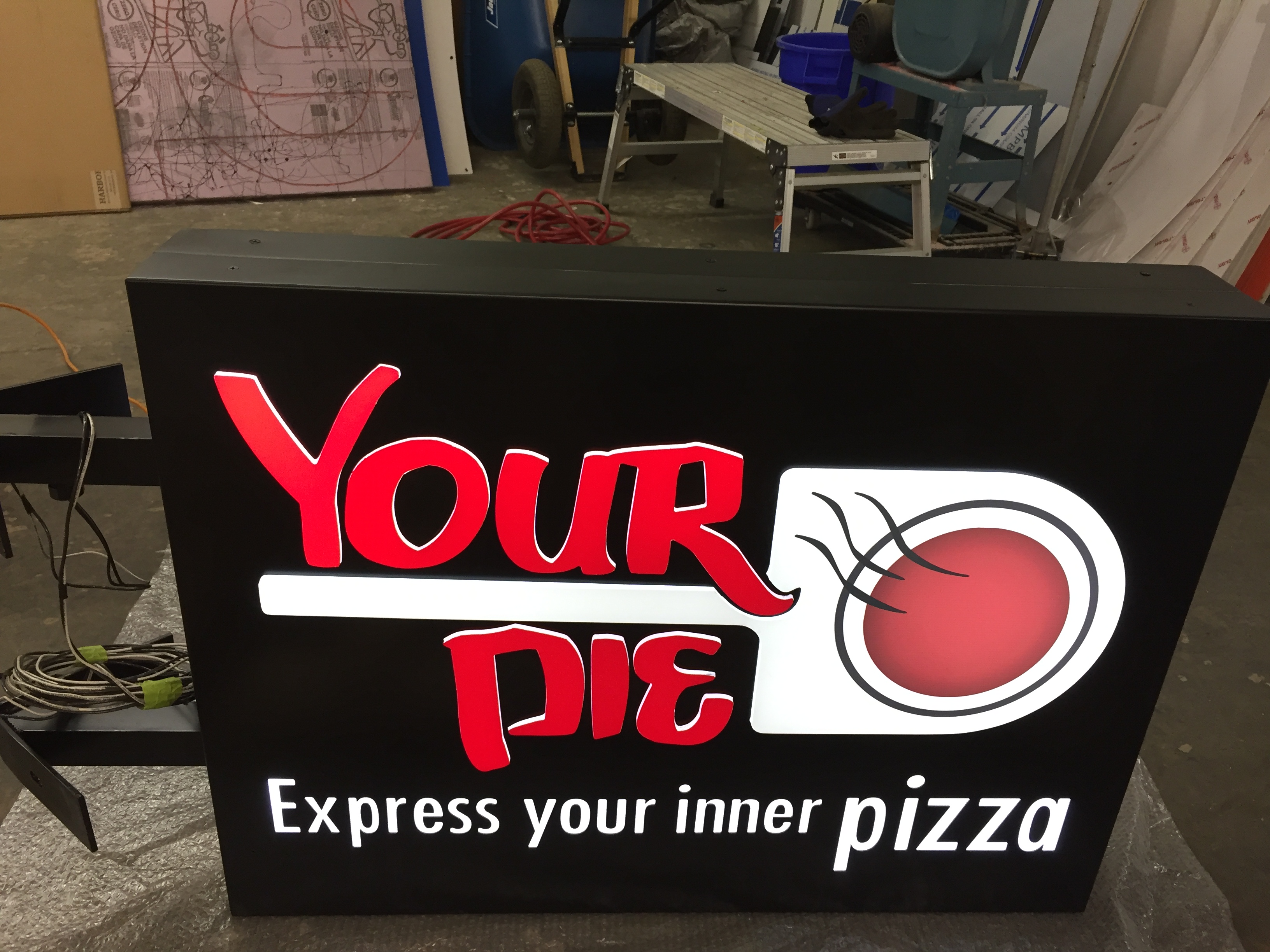 Acrylic Push Thru | poconosigncompany-1