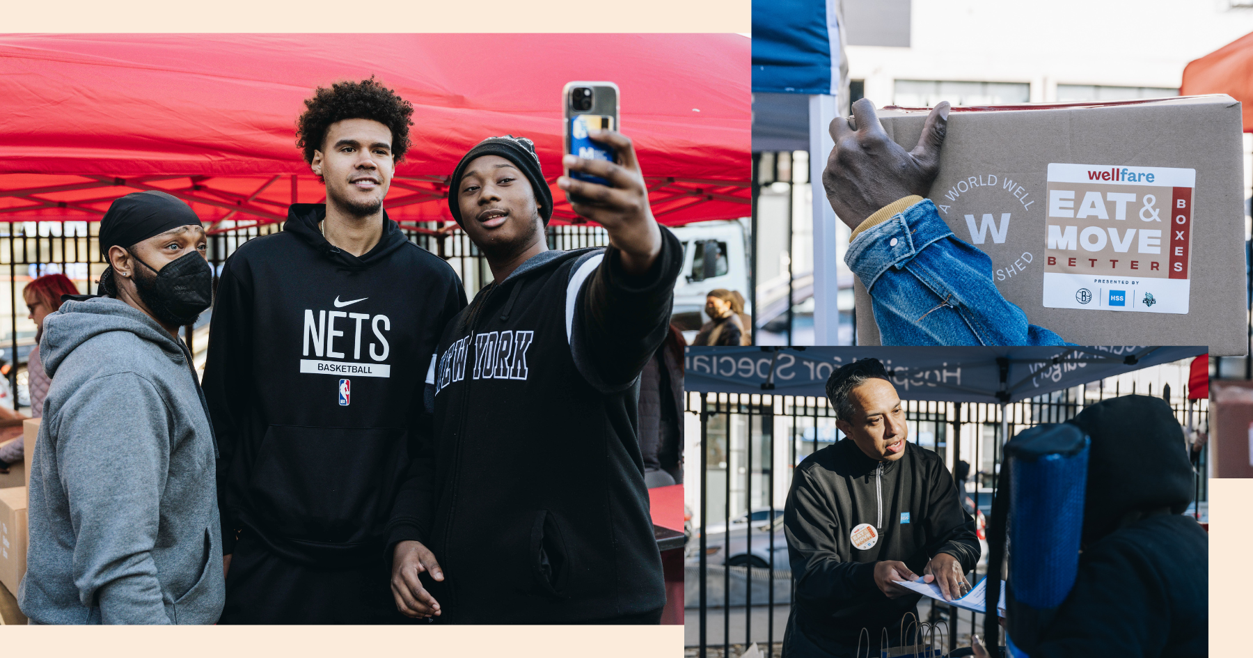 What's New | Wellfare gives back with Brooklyn Nets and HSS to Marcy Houses