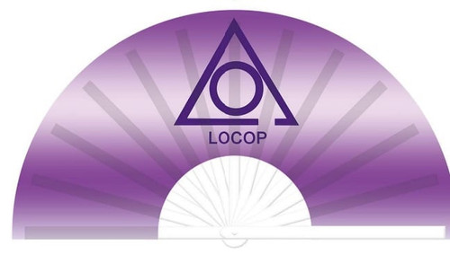 LOCOP Large Popping Fan | DK Masonic Greek