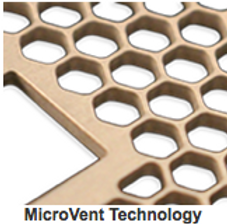 EMI Fan Guards Using Microvent Technology