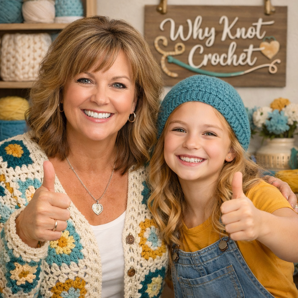 Celebrate Creativity at Thumbs Up Thursday with Why Knot Crochet and Dawn