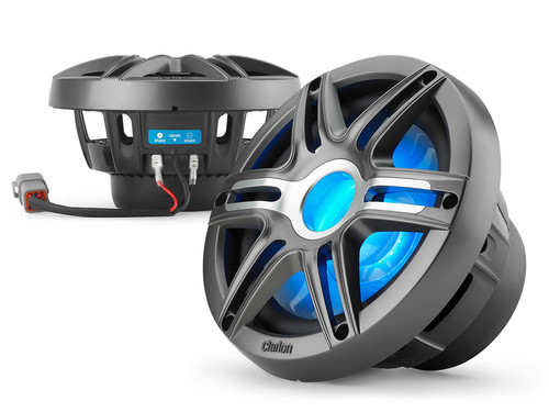 CLARION MARINE AUDIO CMSP-101RGB-4 4-ohm 10" Premium Marine Subwoofer ...