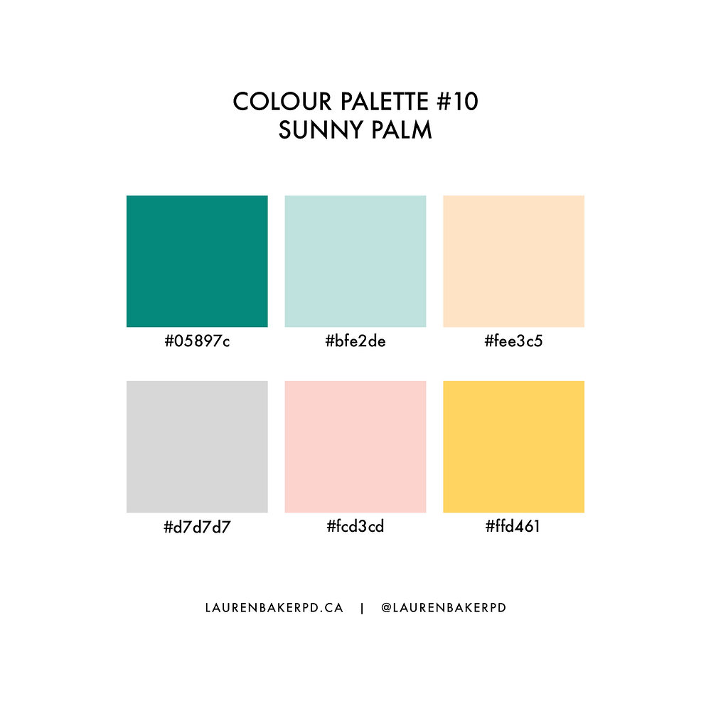 Colour Palettes #9-12