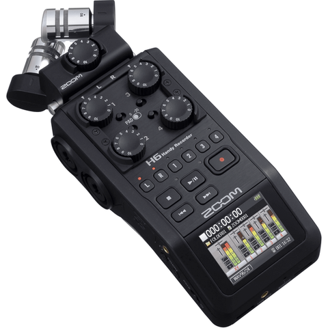 Zoom H6 Handy Recorder With X/Y Mic Capsule H6AB Best Buy