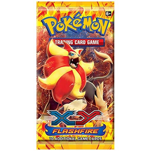 XY Flashfire Unweighed Booster Pack | PokiChloe Breaks