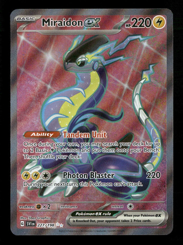 Miraidon EX | 227/198 | Scarlet & Violet | NM | Collectors Cardhouse