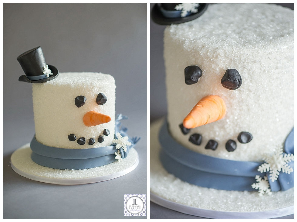 Snowman Cake Tutorial