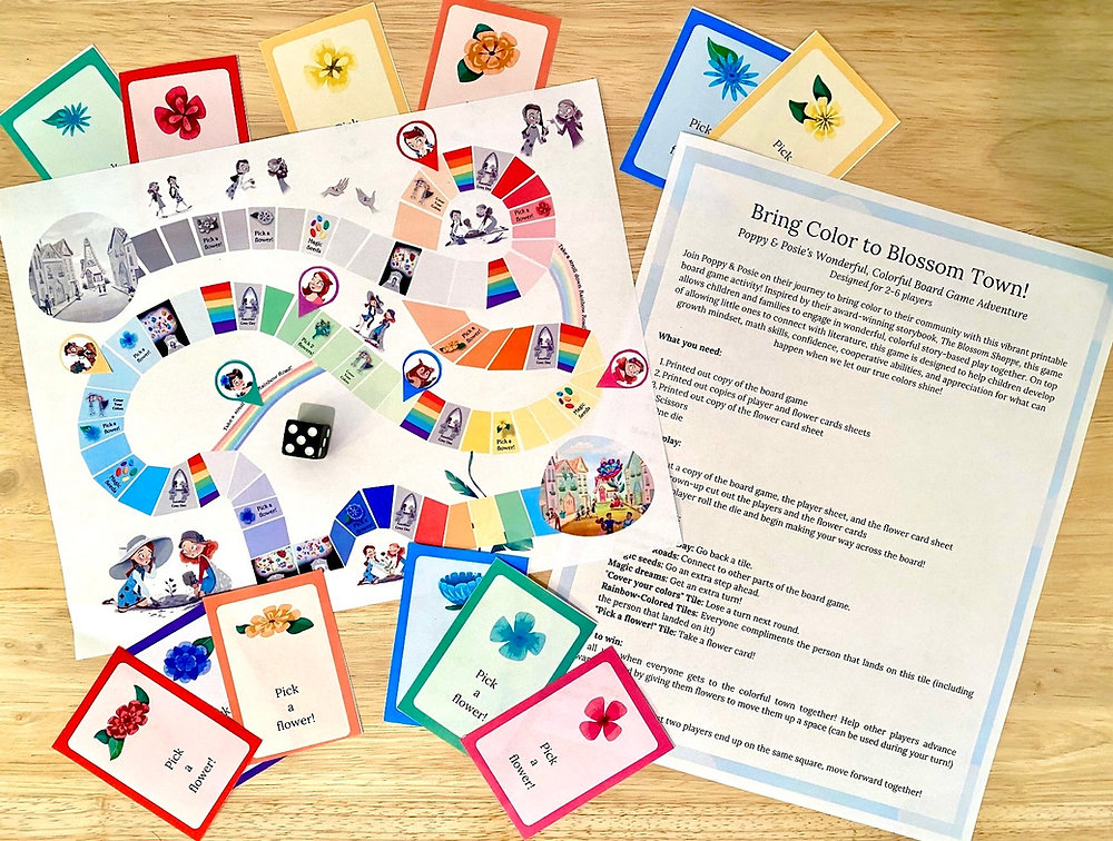 Printable Board Game for Kids!