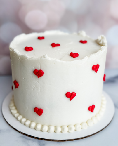Red Romance Cake | HollywoodBakedGoods