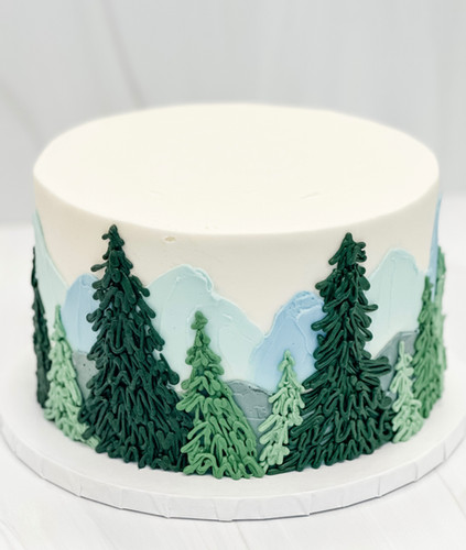 Evergreen Cake | HollywoodBakedGoods