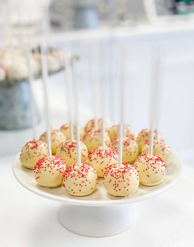 Lemon Raspberry Cake Pops | HollywoodBakedGoods