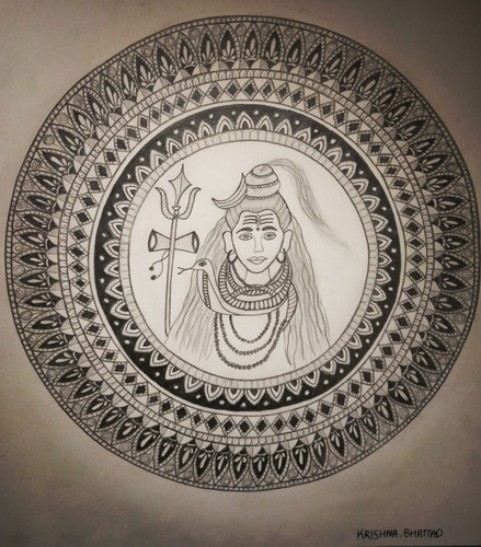 Shivji Mandala Art | Bawara Mann