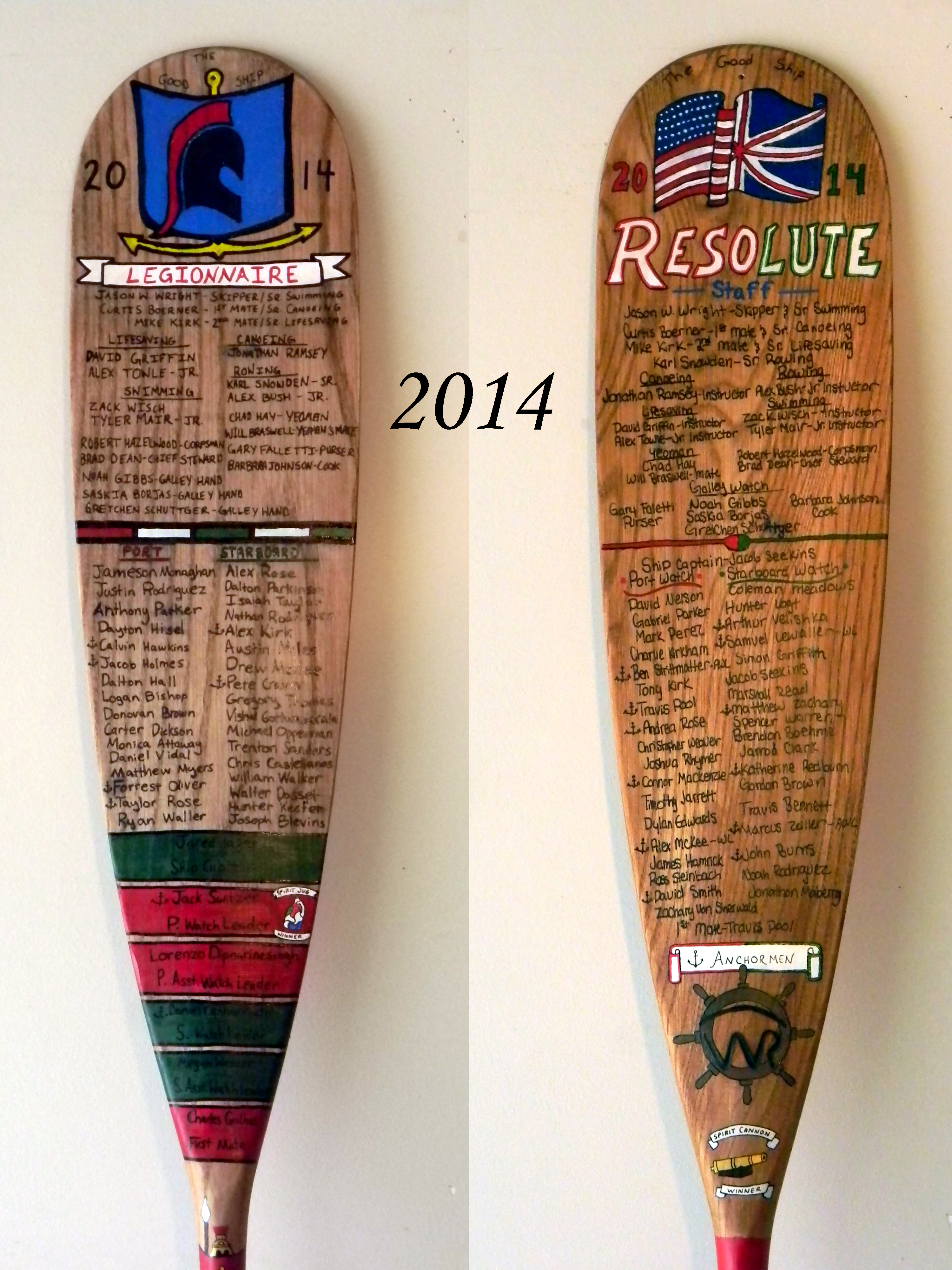 Aquatic School Paddles
