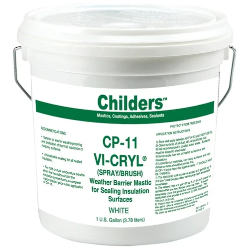 Childers® CP-11 VI-CRYL Mastic Coating - White | Abco Supply