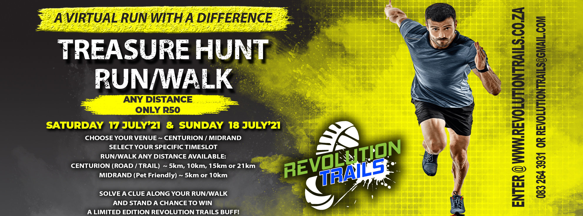 Centurion Virtual Treasure Hunt Run/Walk | Revolution Trails
