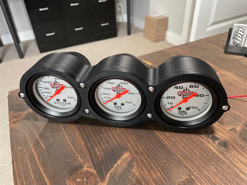 QuickCar 3 Gauge Dash Pod | InnovEight Printing