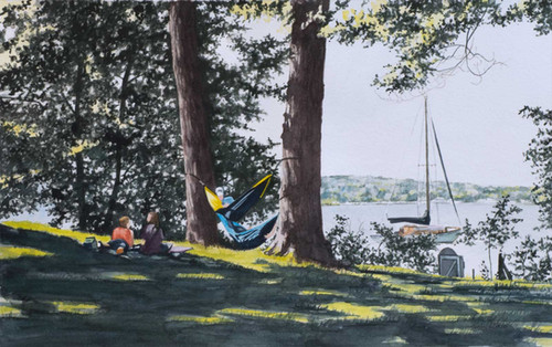 Print, "Miller Park" |Chautauqua Art Gallery