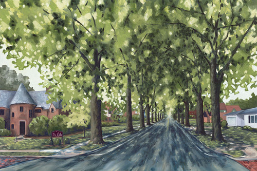 Cathedral Oak Tree Prints (on canvas or paper) |Chautauqua Art Gallery