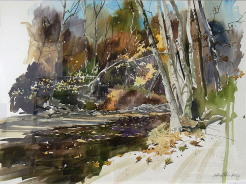 Leafcover, Stockton Mill |Chautauqua Art Gallery