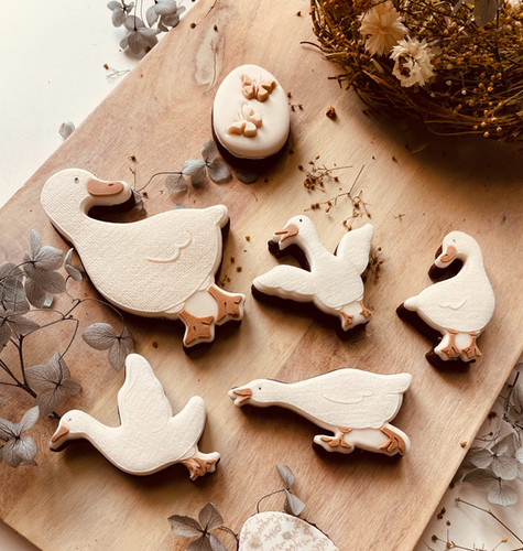 Mother Goose Cookie Stamp and Cutter Bundle | Vintage Sugarcraft