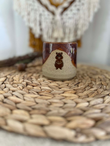 Brown Quokka Ceramic Mug | Wolf and Clay