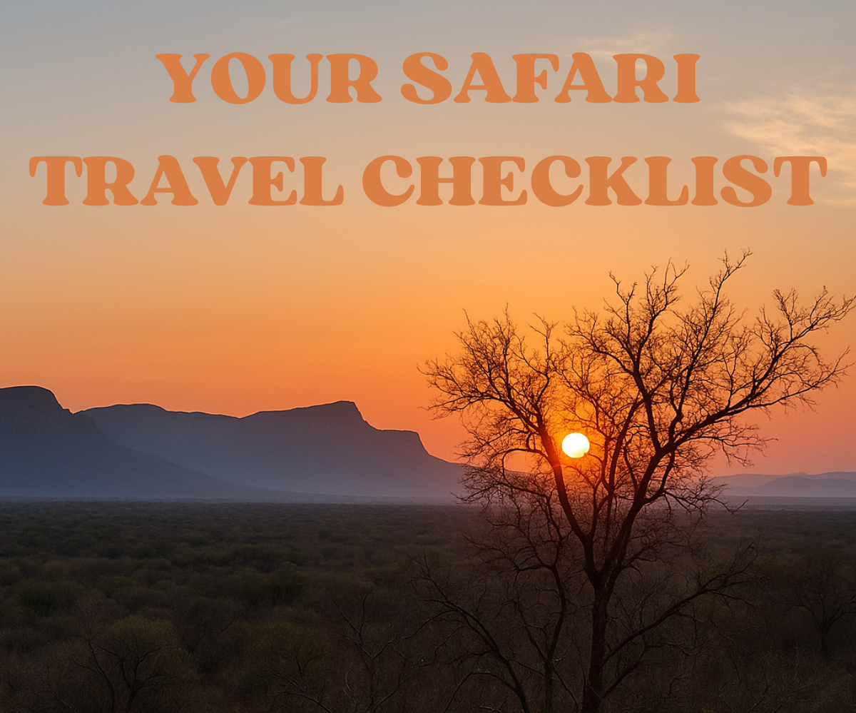 What To Pack When Going On Safari