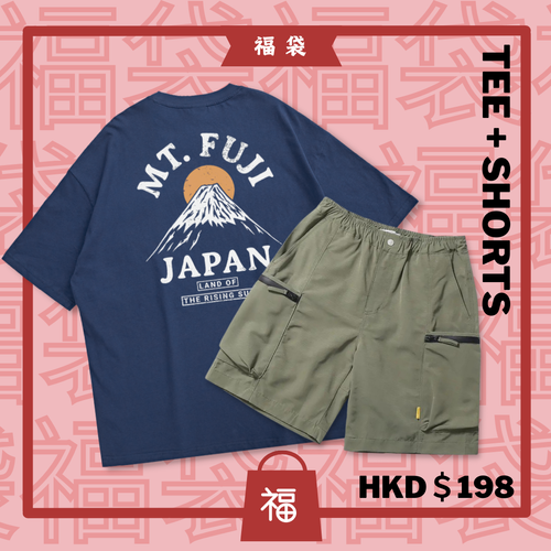 【2025 新年福袋 C】2-pack Products - Graphic Tee + Shorts | CREEPS-STORE