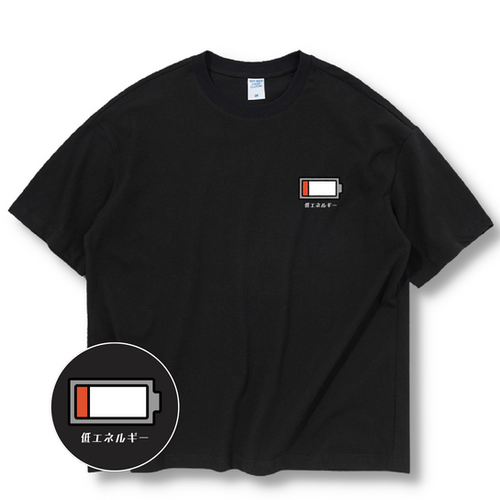 【Creeps Original】Low Energy Oversized Printed Logo T-shirt | CREEPS-STORE