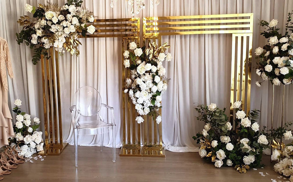 Gold Roman Frames | eternityeventhire