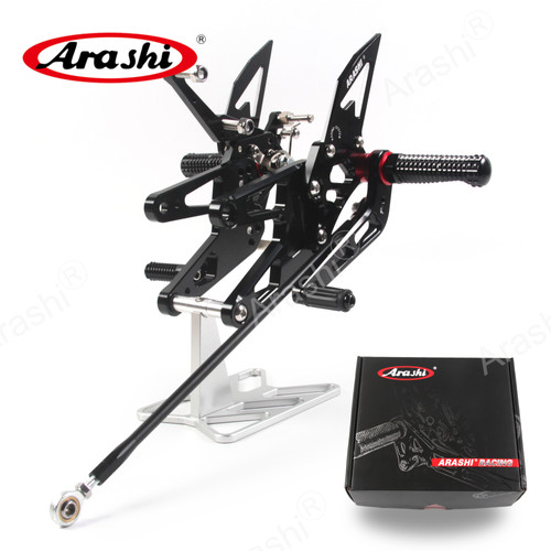 Arashi V2.0 Adjustable Rearsets For YAMAHA YZF R6 YZF-R6 2003-2005 ...