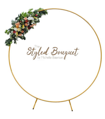 Classic Native Silk Flower Arbour | The Styled Bouquet