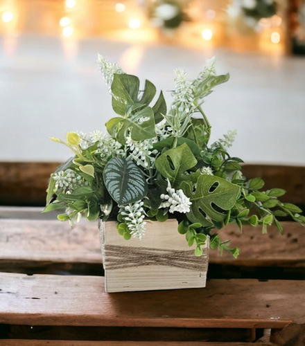 Greenery Box Arrangement | The Styled Bouquet