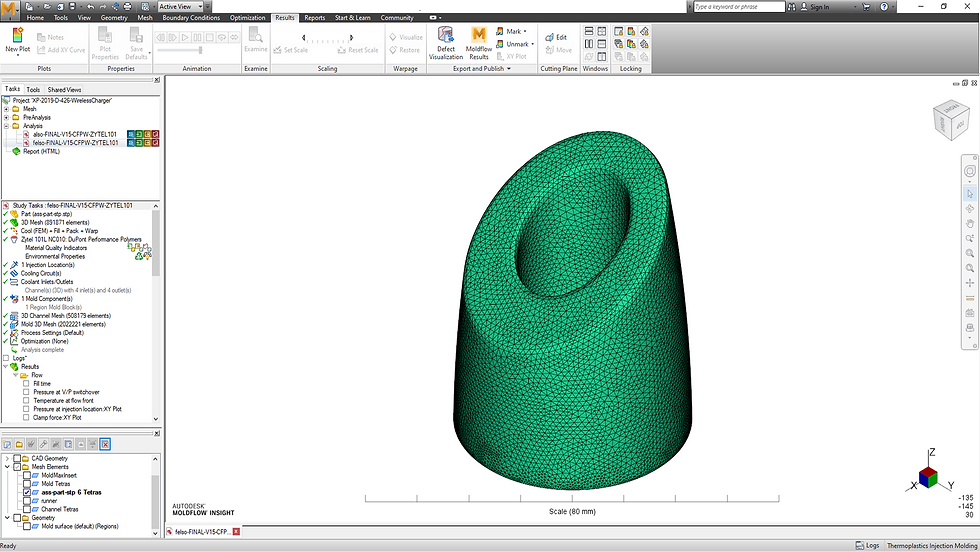 X-PLAST | Moldflow fröccsöntés szimuláció