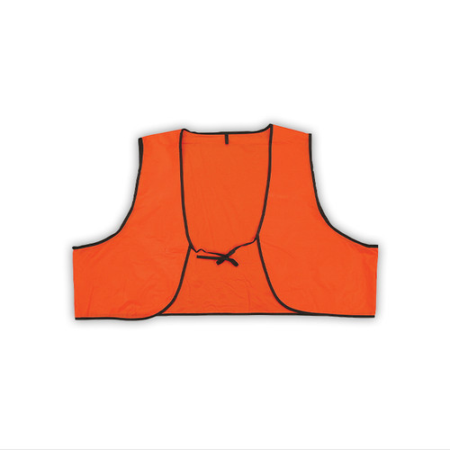 7518 Blaze Plastic Safety Vest, Orange, 100% Lightweight Plastic | 2W ...