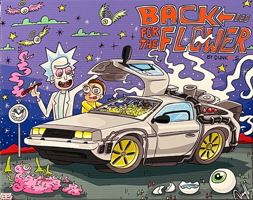 DUNKEES #Back for the Flower Canvas Print | CHOPTOP