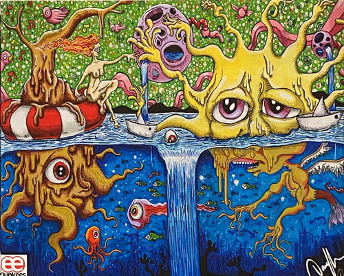 DUNKEES #Sun Canvas Print | CHOPTOP