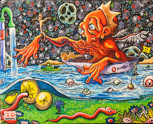 DUNKEES #Dawn Canvas Print | CHOPTOP