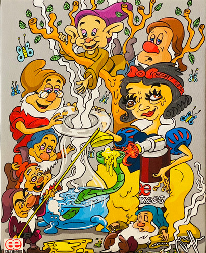 DUNKEES #7 Stoners Canvas Print | CHOPTOP