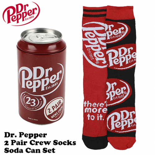 Dr.PEPPER SODA CAN 2P SOCKS | CHOPTOP