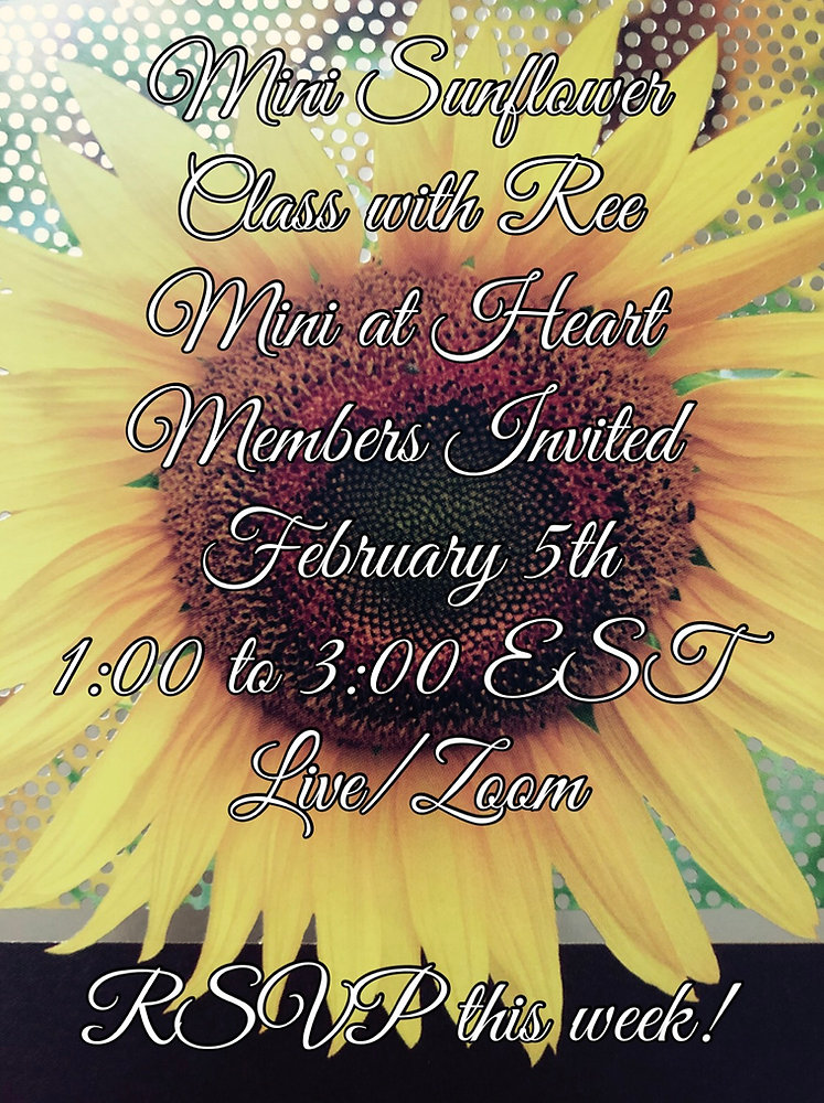 Mini Sunflower Class
