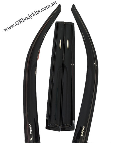 Toyota prado 2003-2009, 120 series models Rain shields | GR BODY KITS