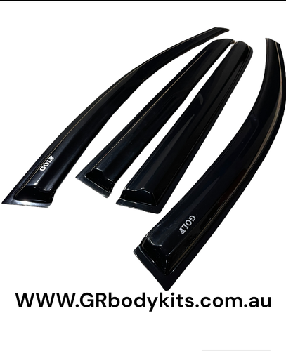 VW Golf Window Visor / Rain shields | GR BODY KITS