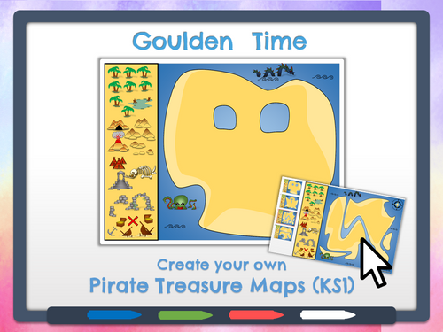 Create your own Pirate Treasure Maps KS1 | Gouldentime