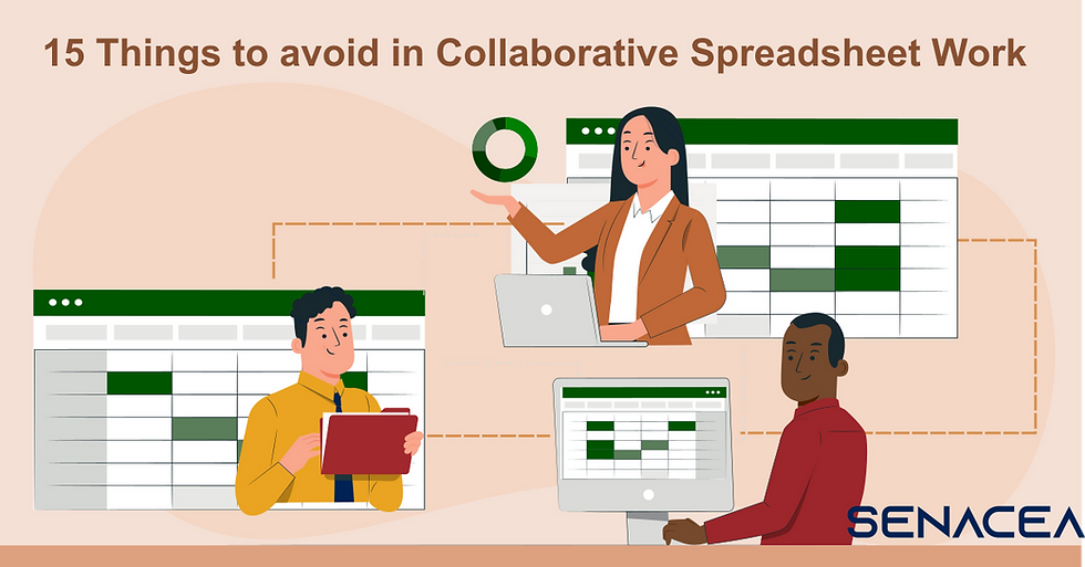 15 Things To Avoid In Collaborative Spreadsheet Work 15 Things To Avoid In Collaborative Spreadsheet Work