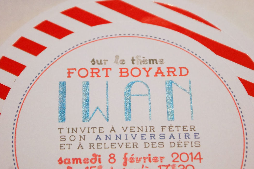 Invitation Fort Boyard – Invitation Fort Boyard À Imprimer – UMOFE
