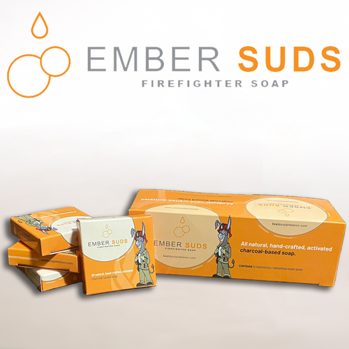 Toxic Suppression Ember Suds Firefighter Soap - Case/48 | Toxic Suppression