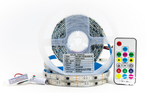 12V 2811 IP65 60LED RGB 5M | vlxledexcellence